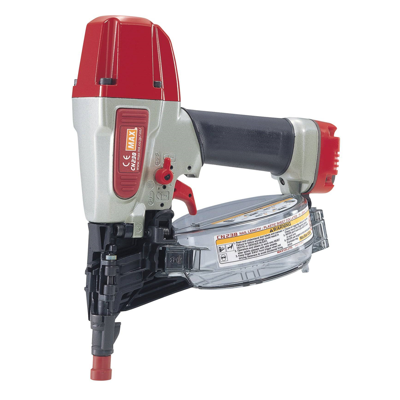 MAX CN-238 Pneumatic Collated Nail Gun – Waxbill
